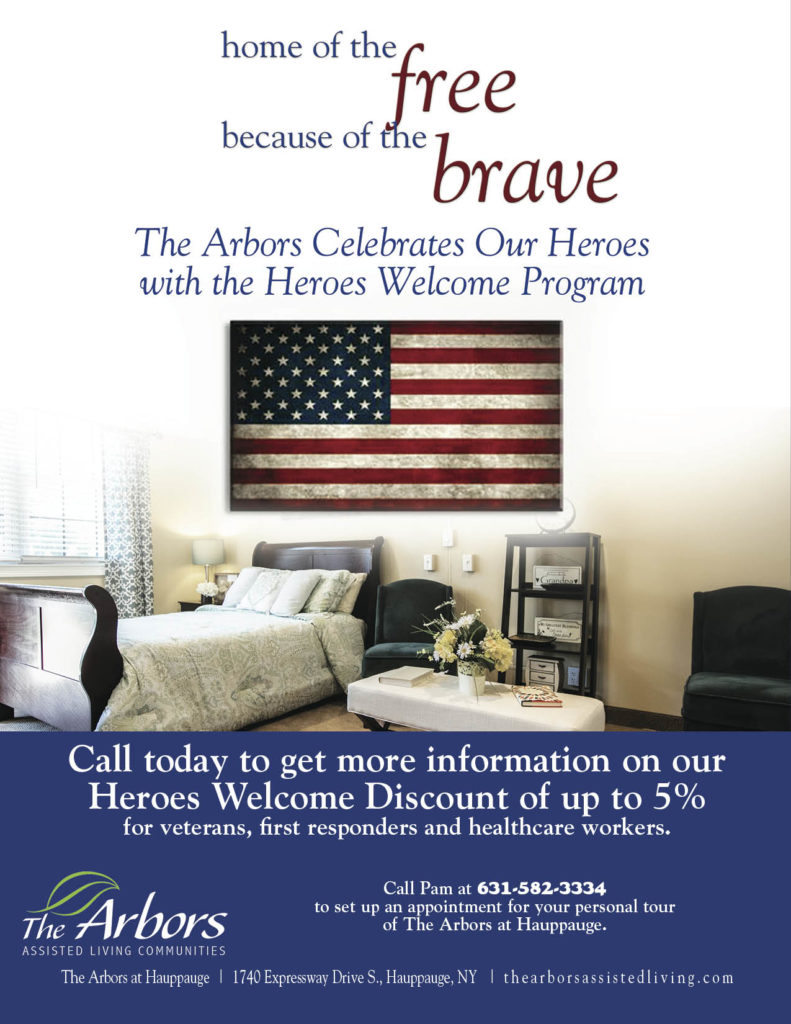 Heroes Welcome at Hauppauge - The Arbors Assisted Living Community