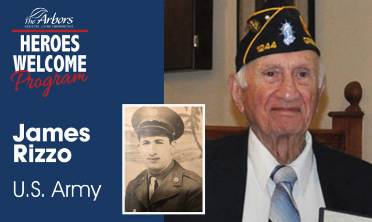 Meet Our Hero James (Jimmy) Rizzo - The Arbors Assisted Living Community