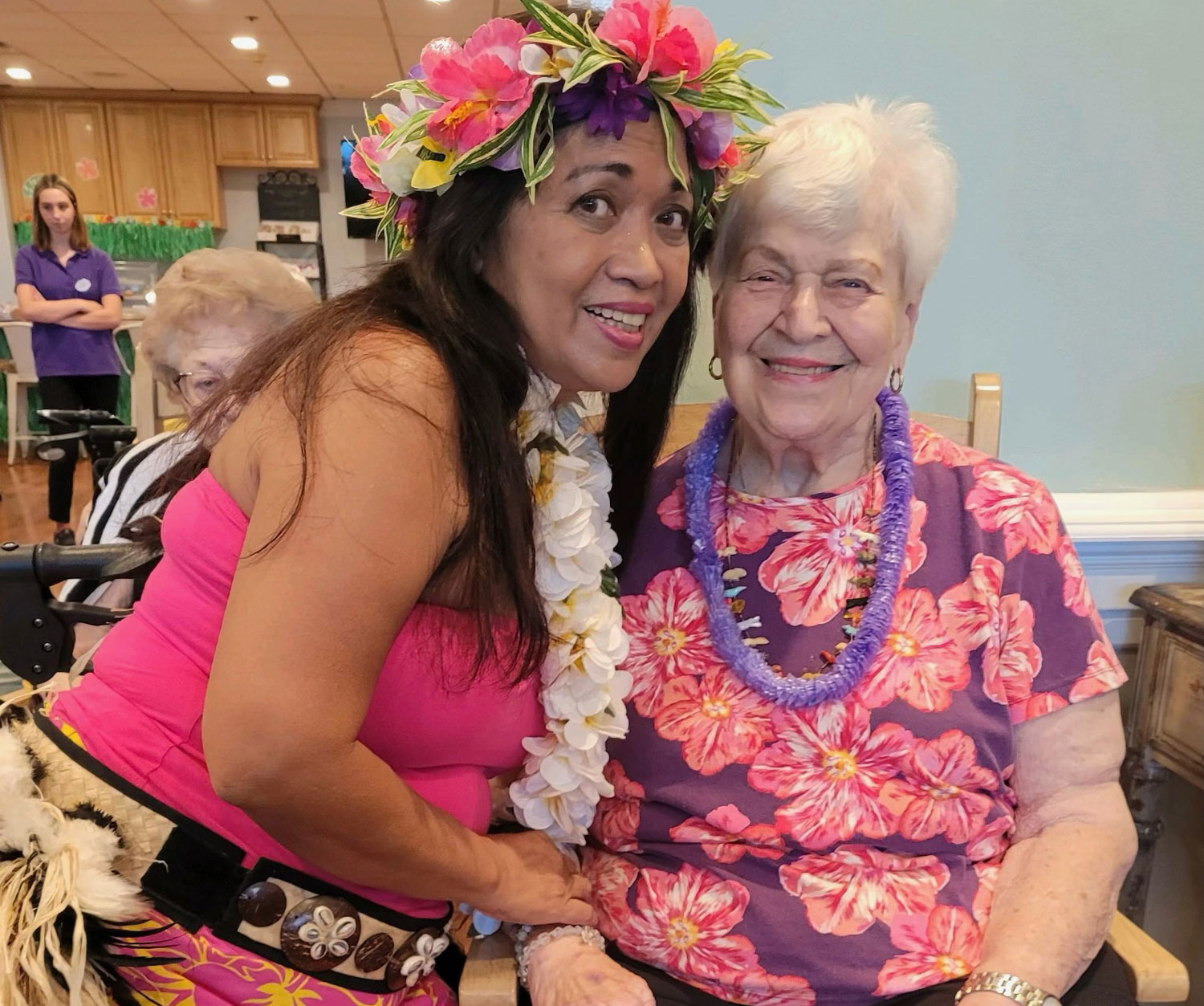 Luau Day - The Arbors Assisted Living Community